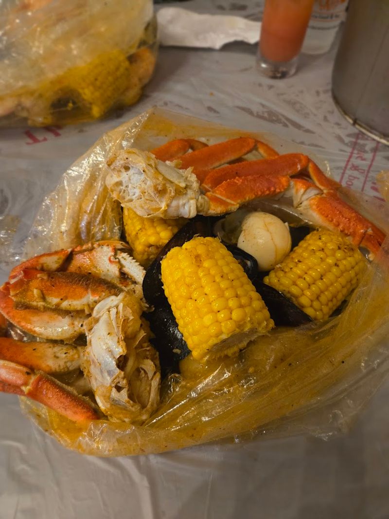 The New Jersey crab shack where your dinner comes in a steaming bag