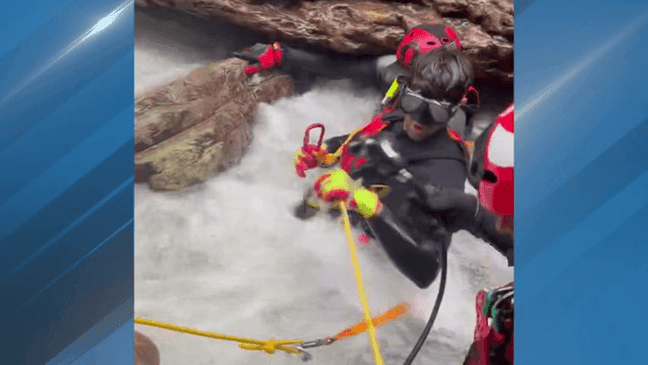 Official urge caution about rain-swollen currents after 10-year-old ...