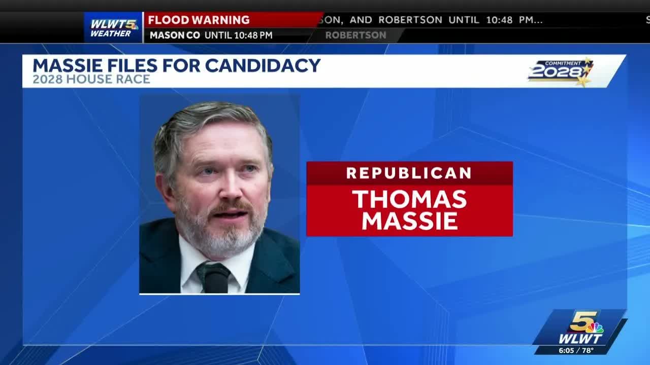Thomas Massie files paperwork for 2028 House race, keeping options open