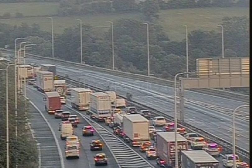 M1 reopens after 'multi-vehicle crash' between junctions 23 and 23a