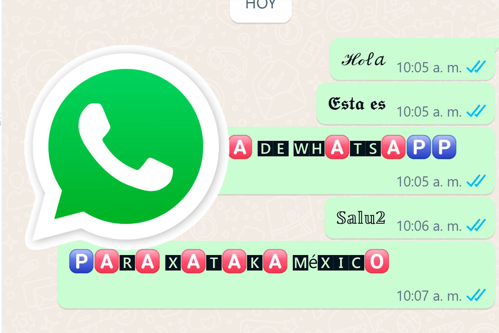 WhatsApp: así se pueden enviar mensajes con diferentes letras sin ...