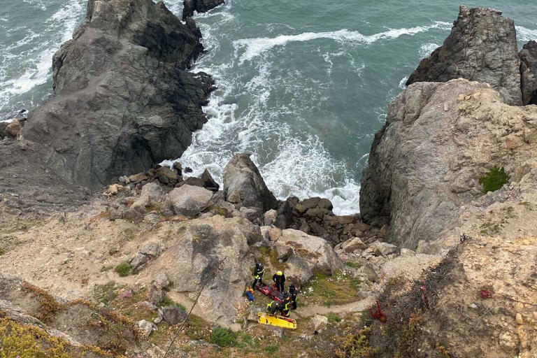 Individual rescued after 100-foot fall off SF cliff on Memorial Day