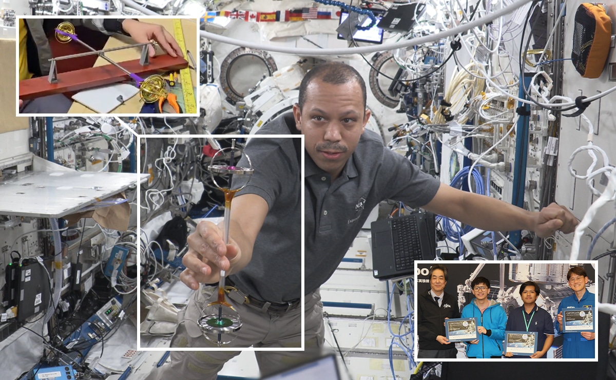 NASA astronaut performs Filipino students’ space experiment