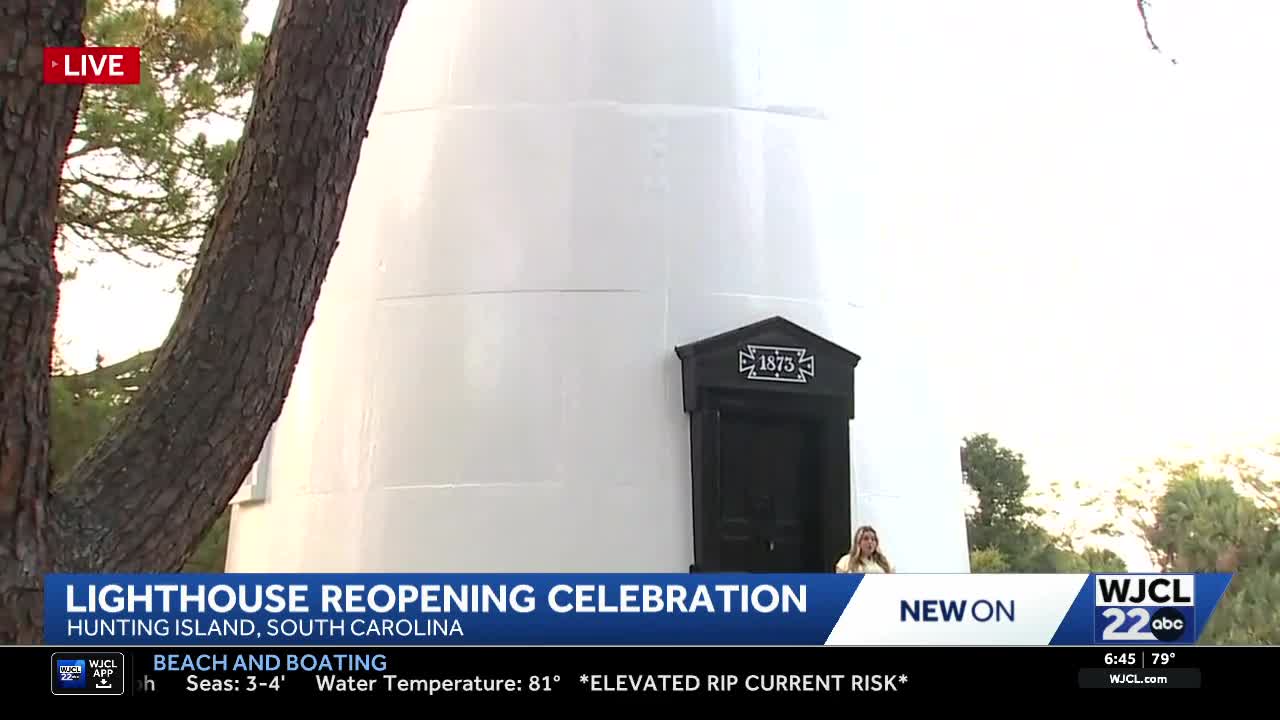 Hunting Island Lighthouse to reopen after four-year restoration project