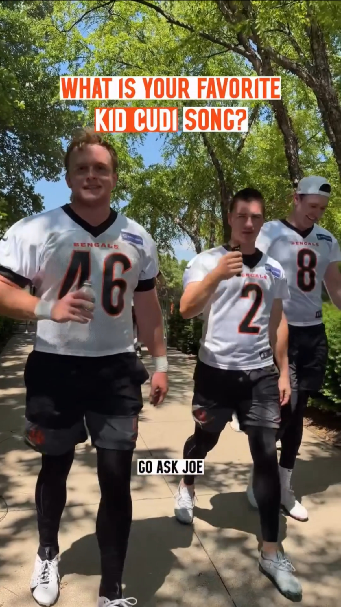 Bengals stars pick their favorite song from their favorite rapper