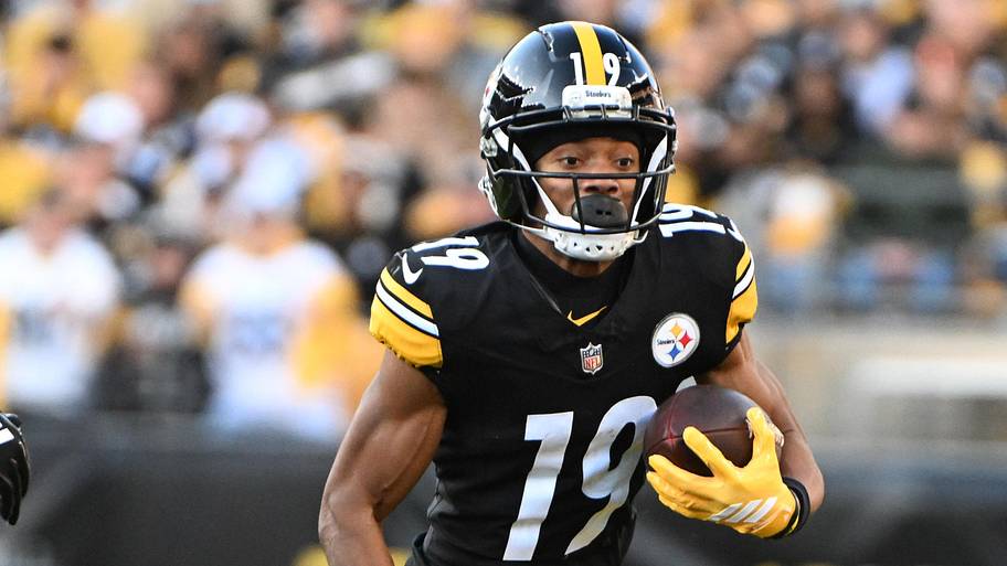 Calvin Austin jokes about teaming up with Steelers rival