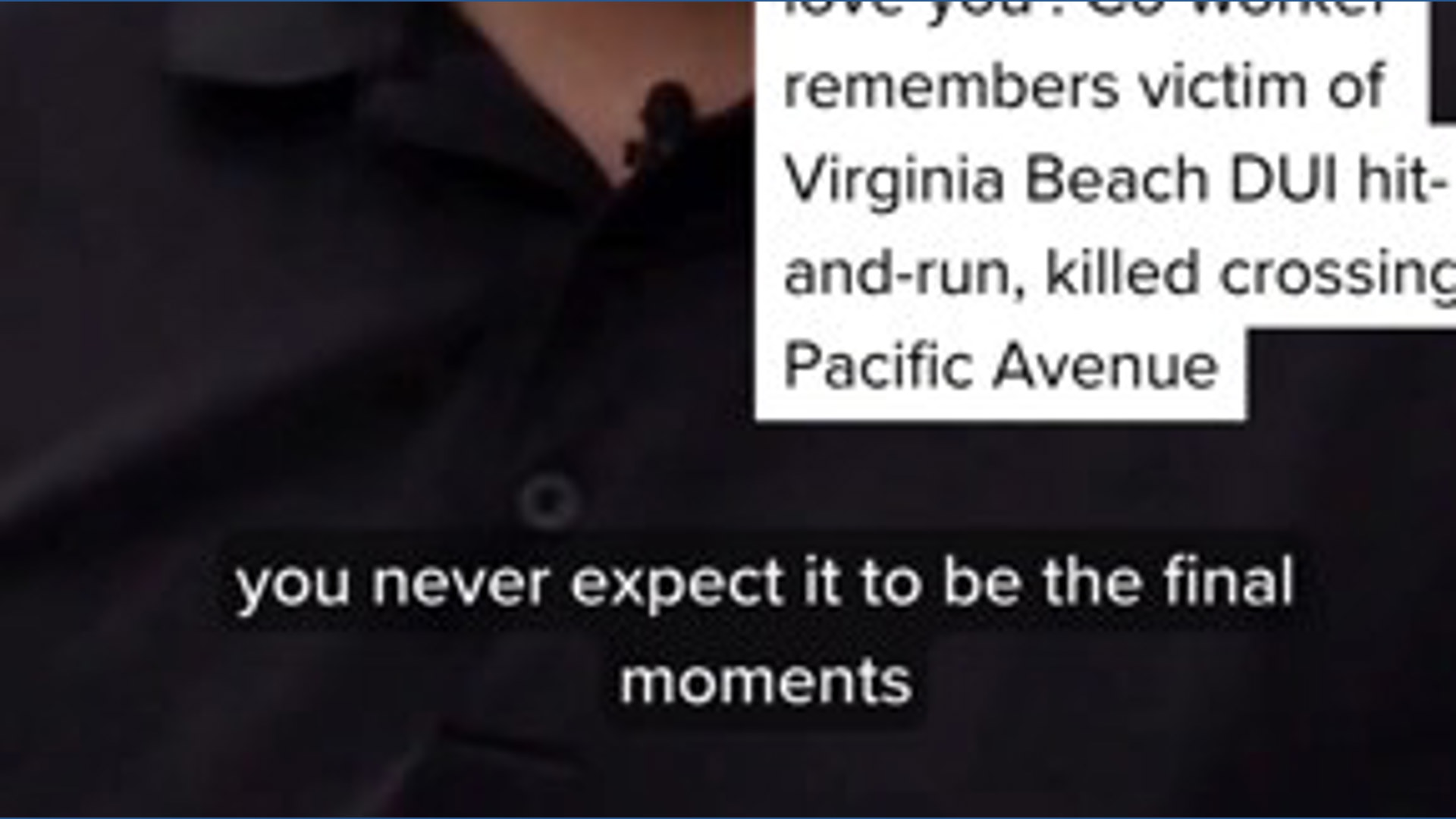 Co-worker remembers victim of Virginia Beach DUI hit-and-run