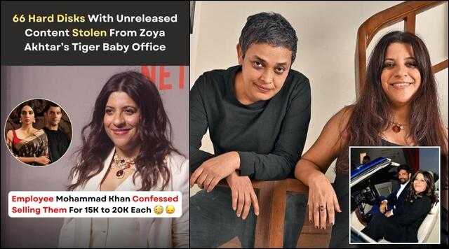 Zoya Akhtar confirms theft of 66 hard disks at office, calls it an ...
