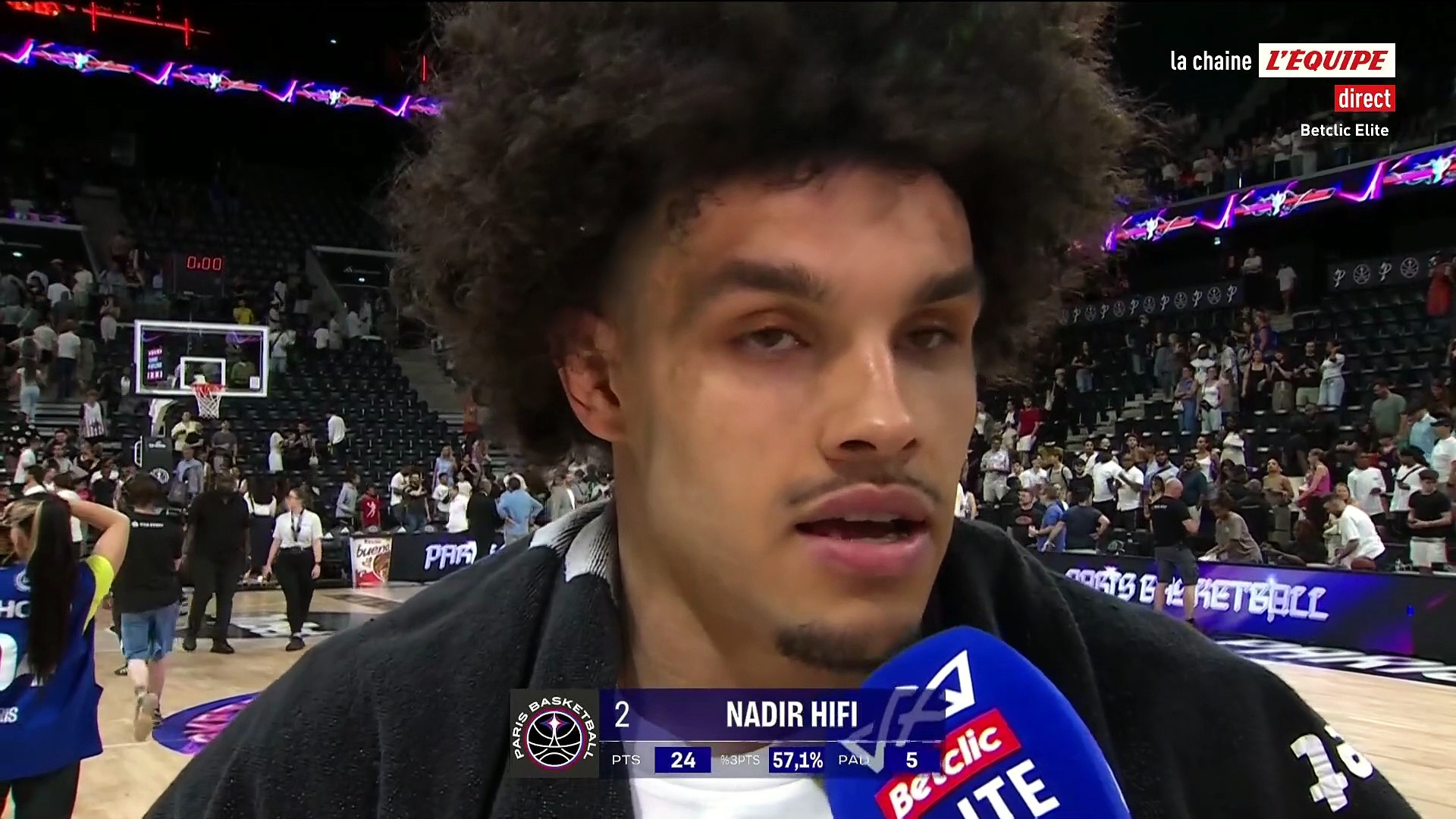 Nadir Hifi : « On a fait une deuxième mi-temps parfaite » - Basket ...