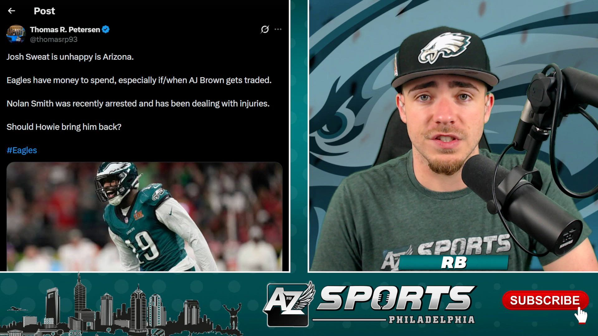 Should the Eagles trade for Josh Sweat?