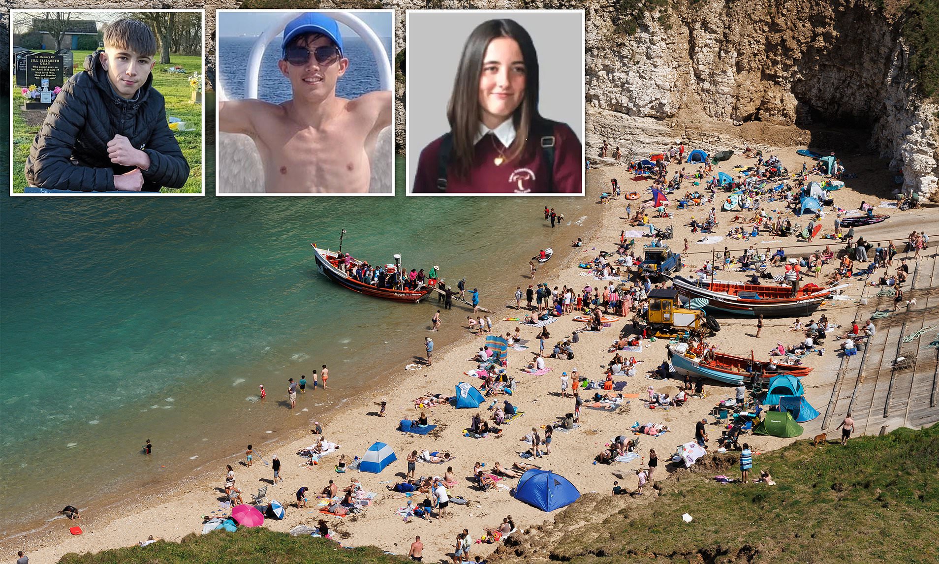 Hero drowns trying to save his family and four teens perish at swimming ...