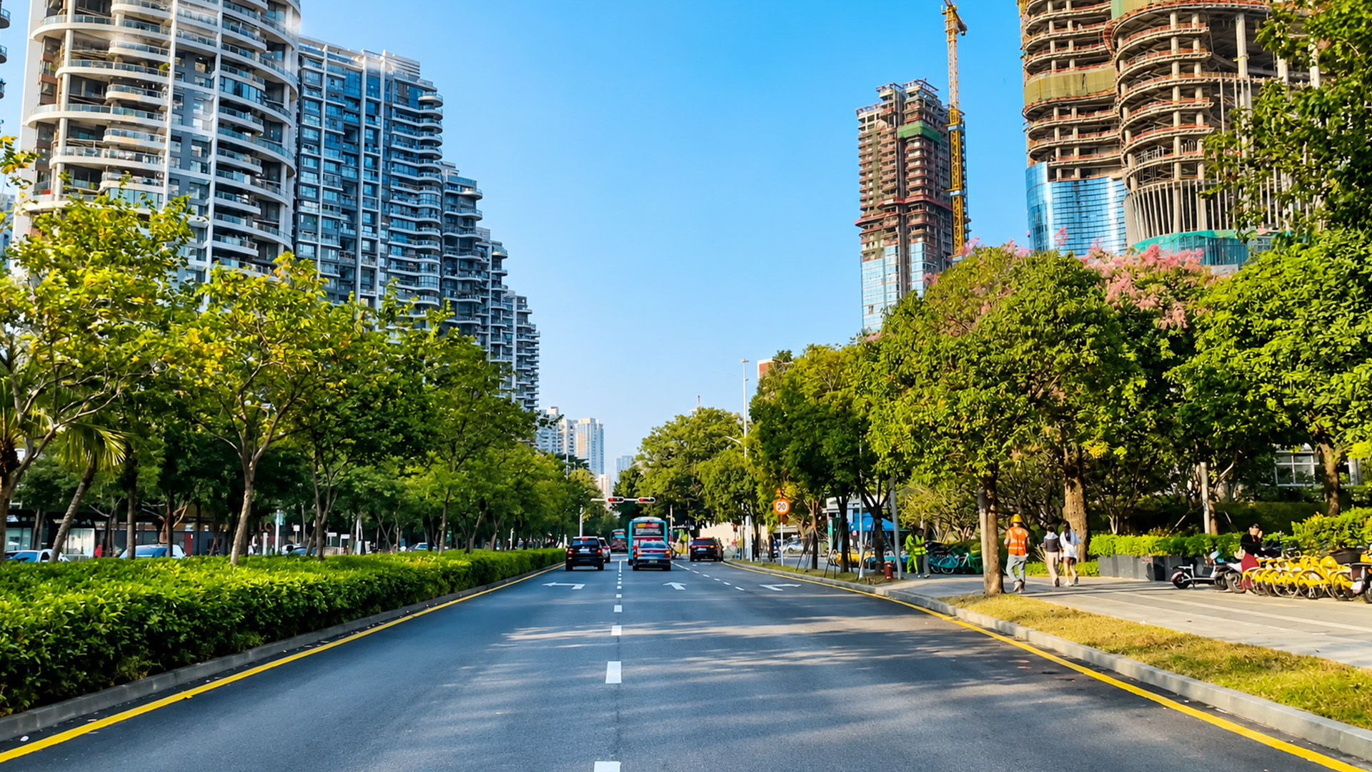 A look at the wide streets of China’s contemporary urban design