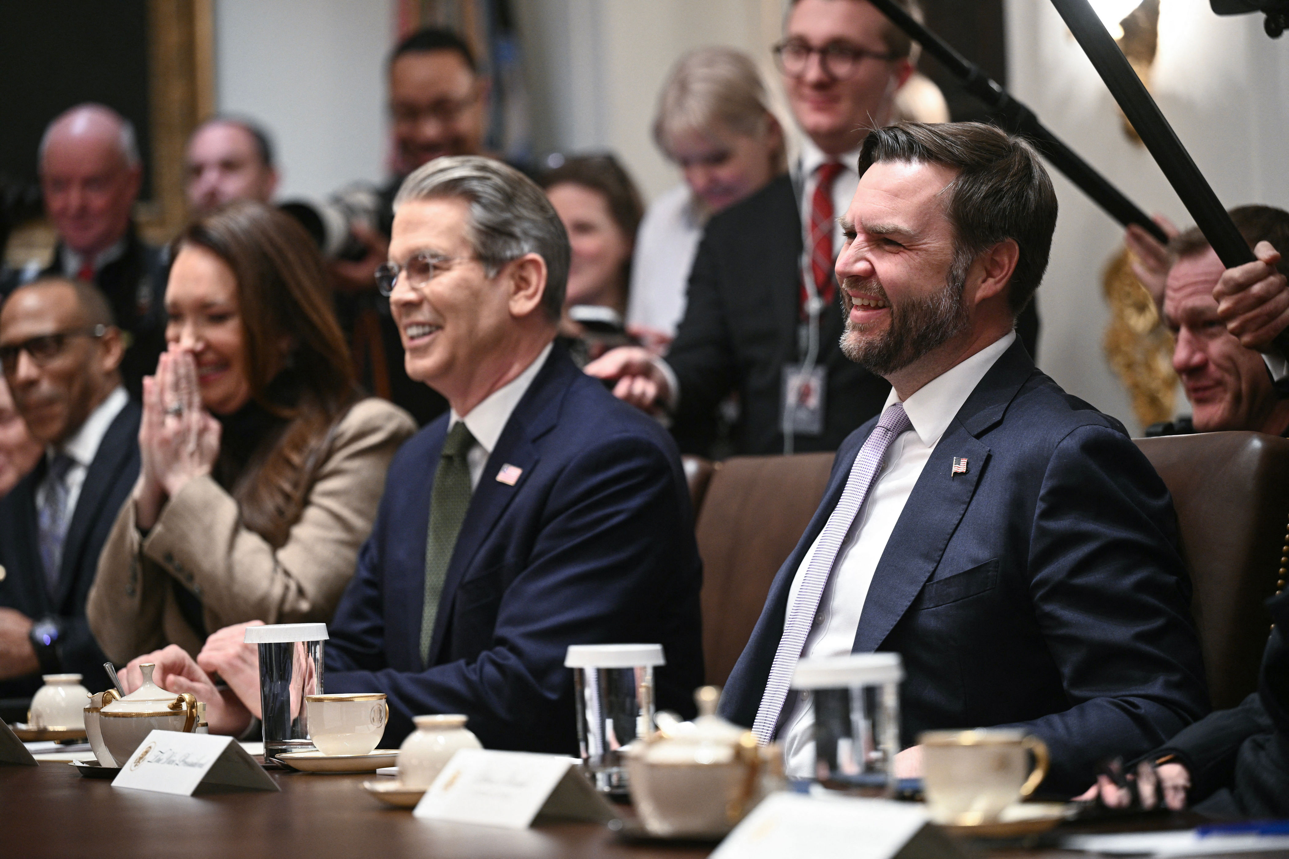 Cabinet members flatter Trump in 1 of every 6 sentences: analysis