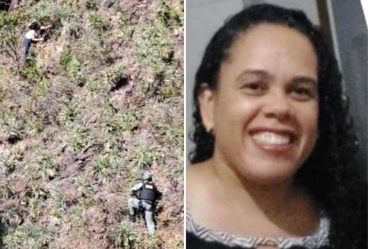 Imagens mostram mulher desaparecida sendo resgatada em penhasco na ...