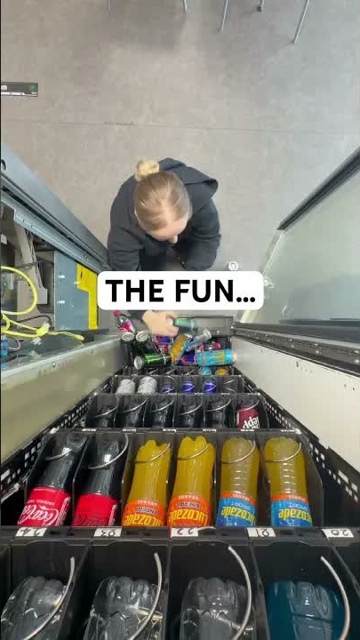 Vending machine business fun!