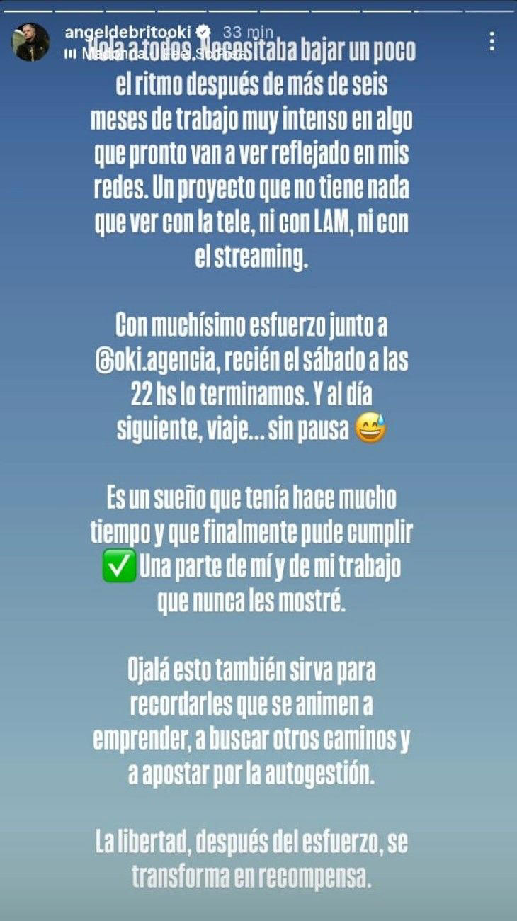 El picante comentario de Ángel de Brito al ver los cambios en América TV
