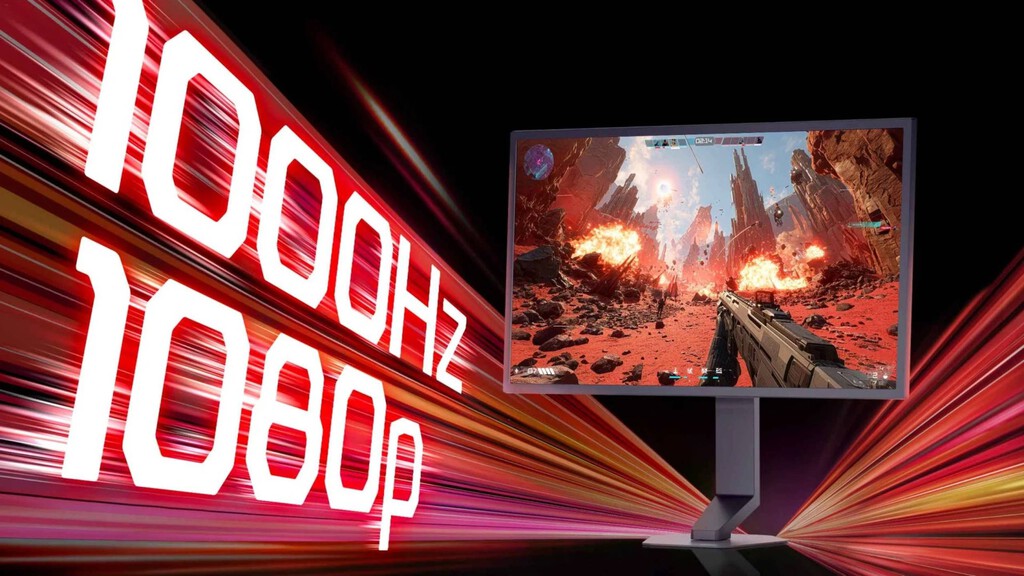 LG presenta el primer monitor gaming del mundo de 1000 Hz, pero los ...