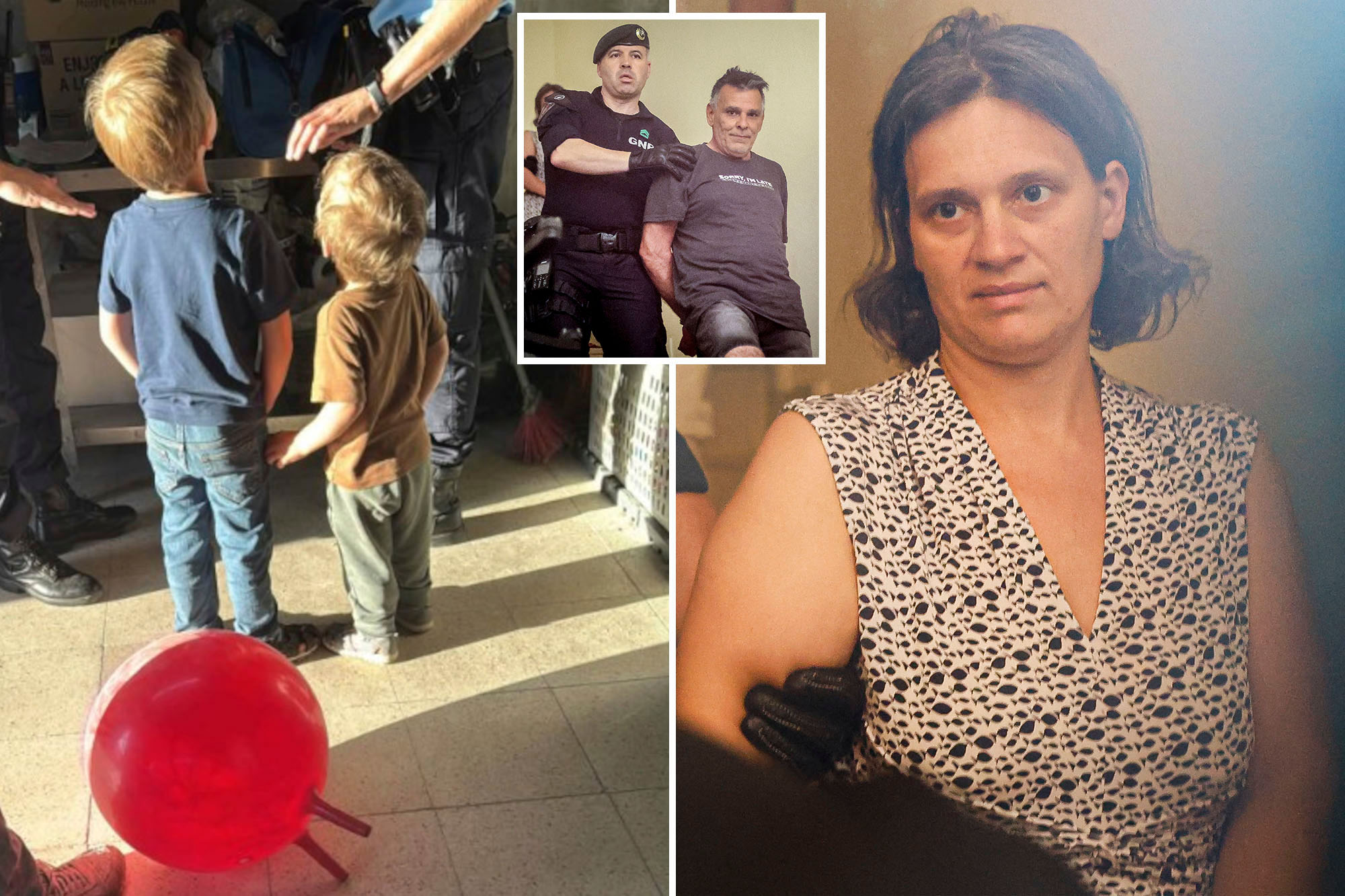 Mom accused of abandoning blindfolded sons in woods arrested — while ...