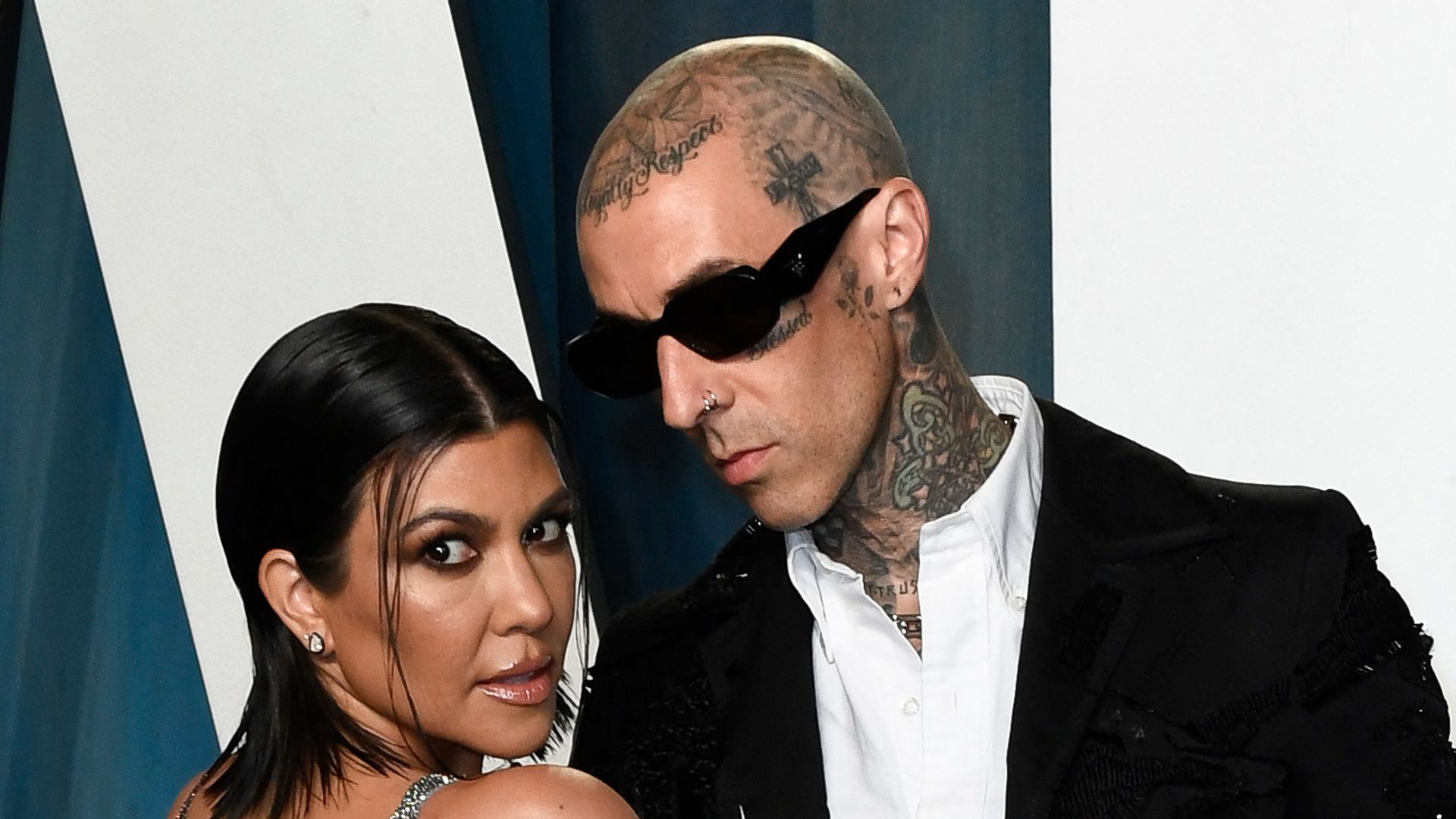 Kourtney Kardashian and Travis Barker take "til death do us part" to ...