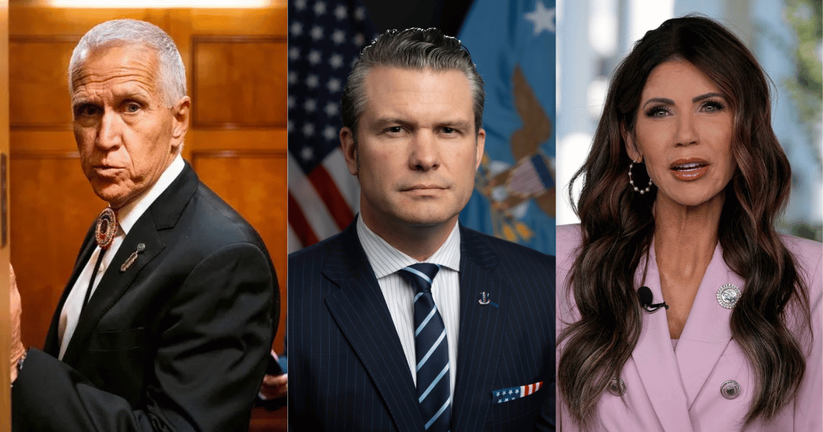 ‘Makes Kristi Noem look like a five-star recruit’: Sen. Thom Tillis ...