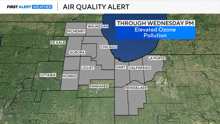 With air quality alert for Chicago area, remember that ozone is good up ...
