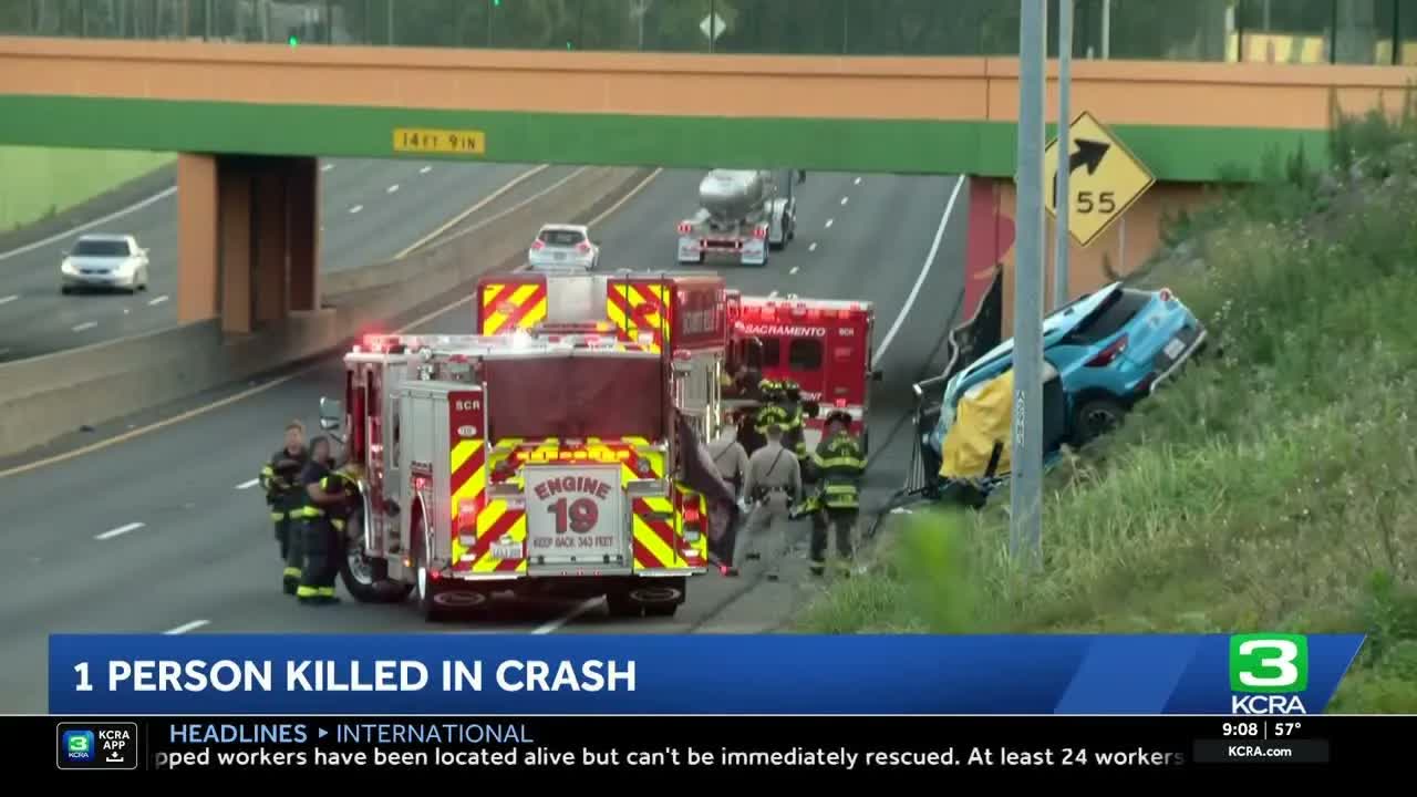 1 person killed in crash on Capital City Freeway