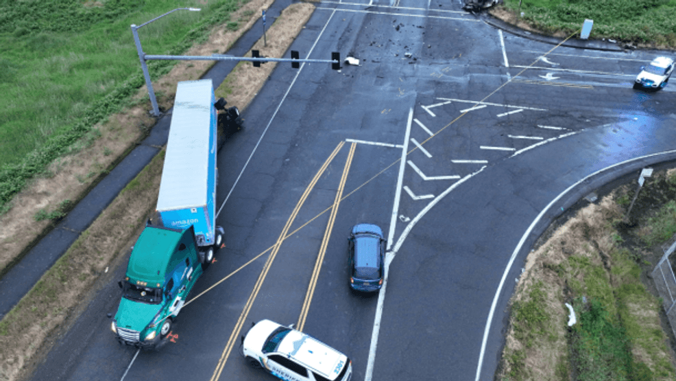 Driver dies, passenger critically hurt in fiery crash with semi near ...