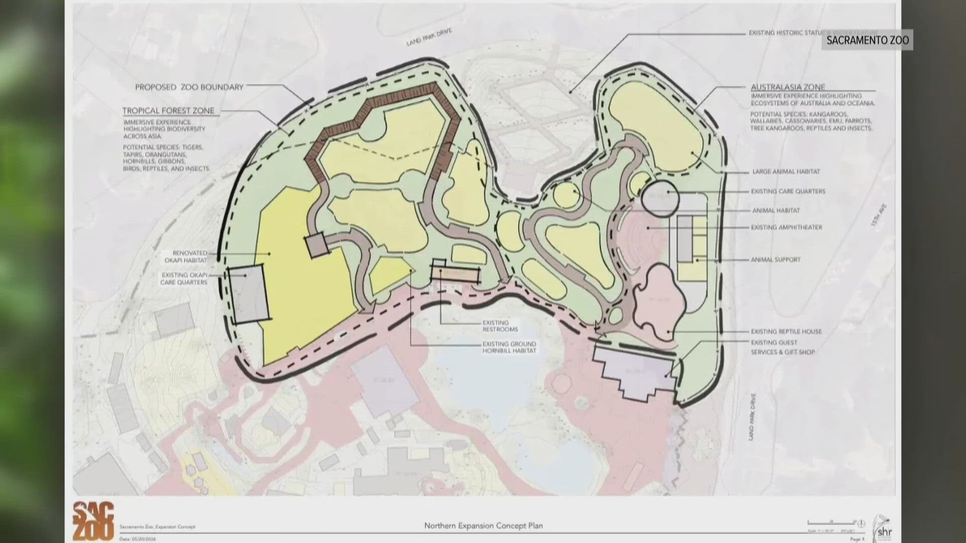 Sacramento Zoo revises expansion plans after concerns over memorial