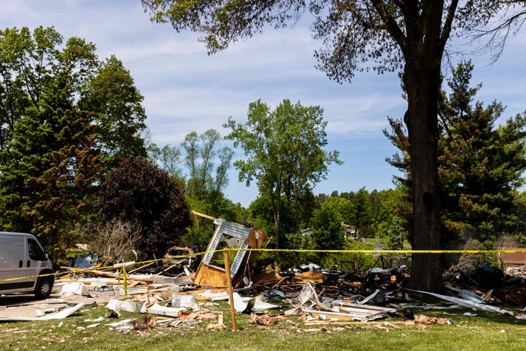Man missing after house explosion injures woman