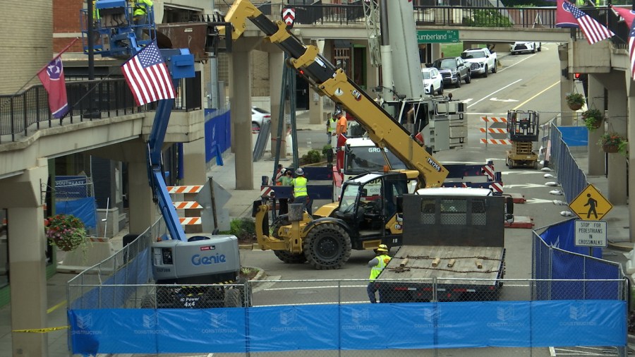 Cattleman’s Corner construction begins in downtown Morristown