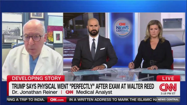 Top doctor draws attention to ‘interesting’ change with Trump’s ...