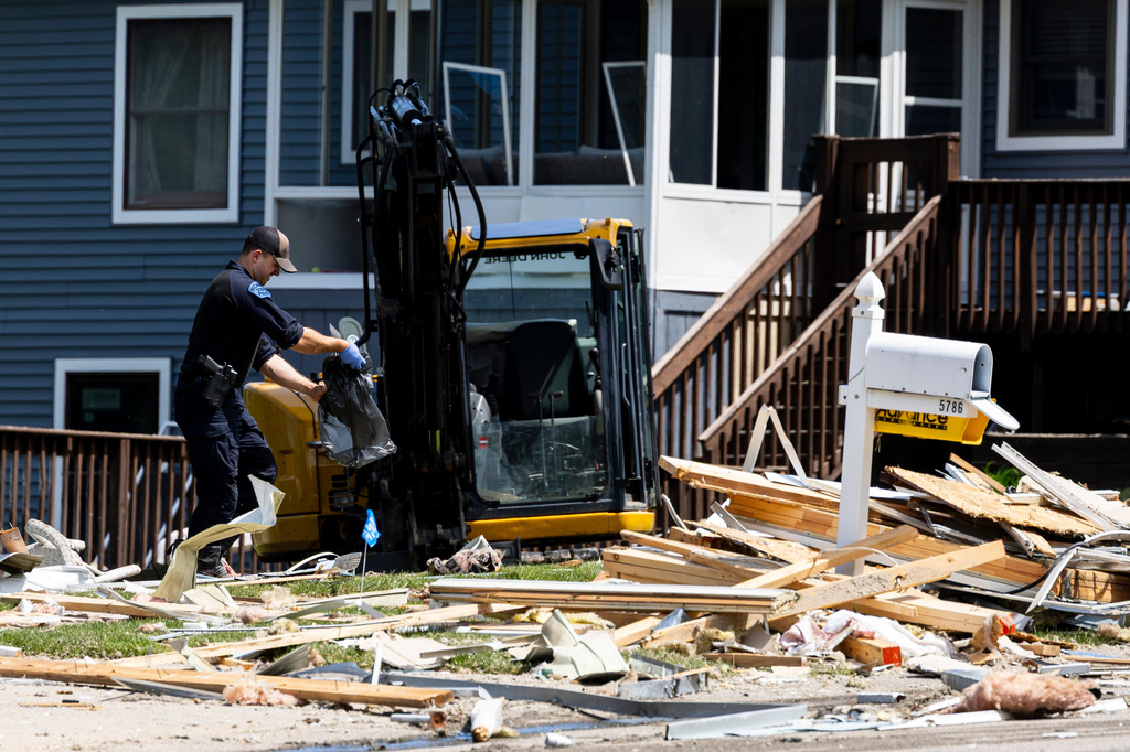 Michigan house explosion leaves 1 dead and another in critical condition