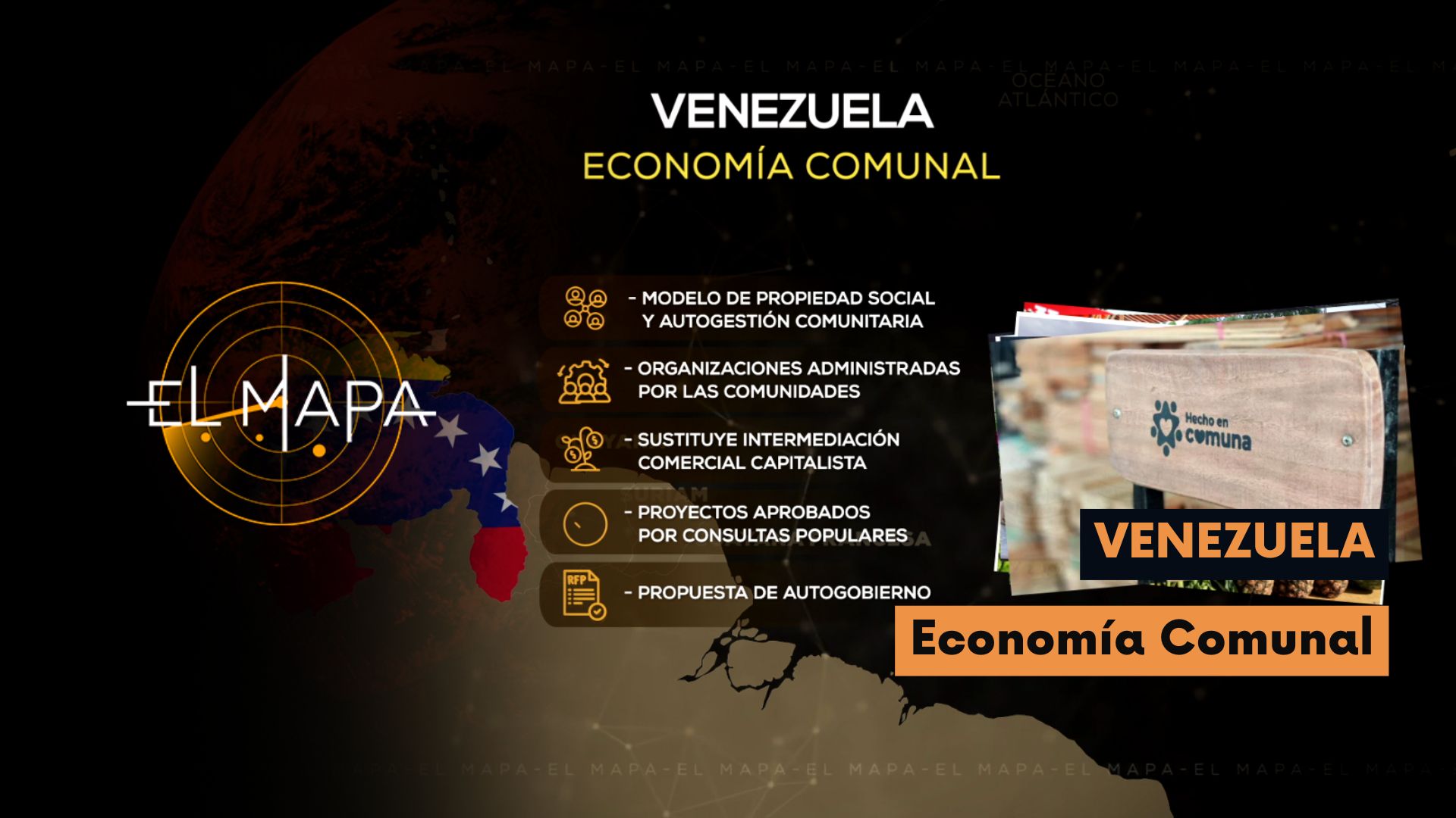 El mapa | Mapa del día | Venezuela | Economía comunal 26-05-2026
