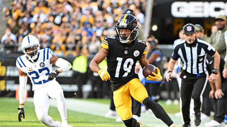 Calvin Austin jokes about teaming up with Steelers rival