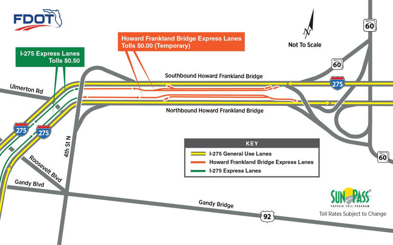 Howard Frankland Bridge trail to open Wednesday
