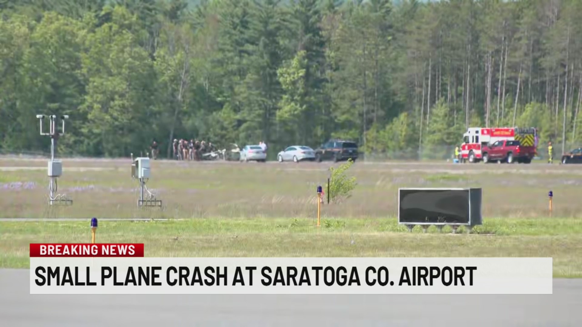 Small plane crash at Saratoga County Airport