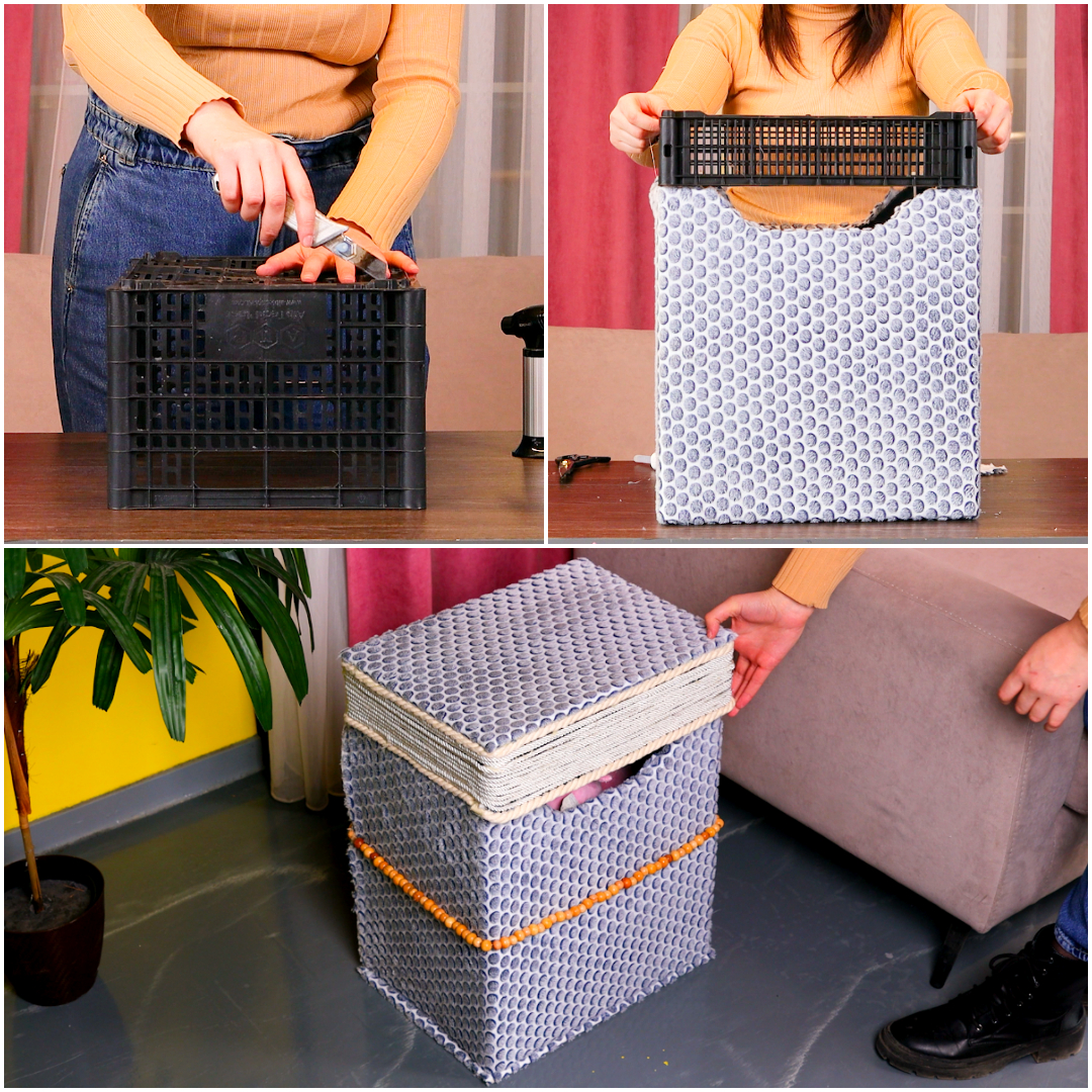 Eco-friendly storage made simple 🧵