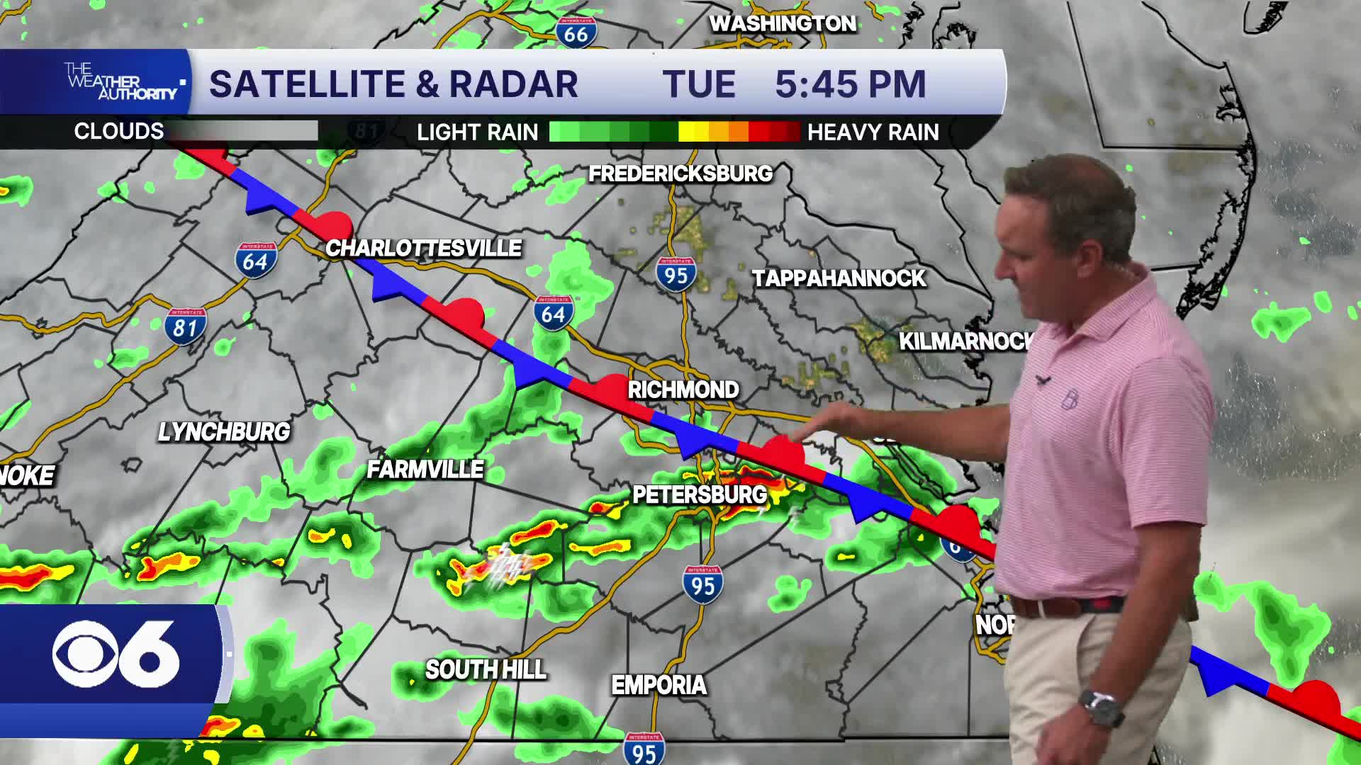 Zach's Tuesday evening weather update