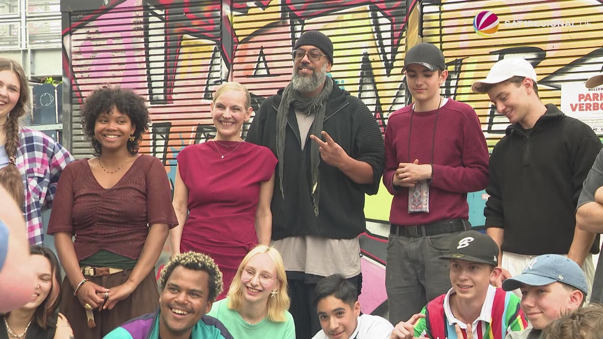 Kreative Workshops für junge Leute mit Samy Deluxe und Angelika Bachmann