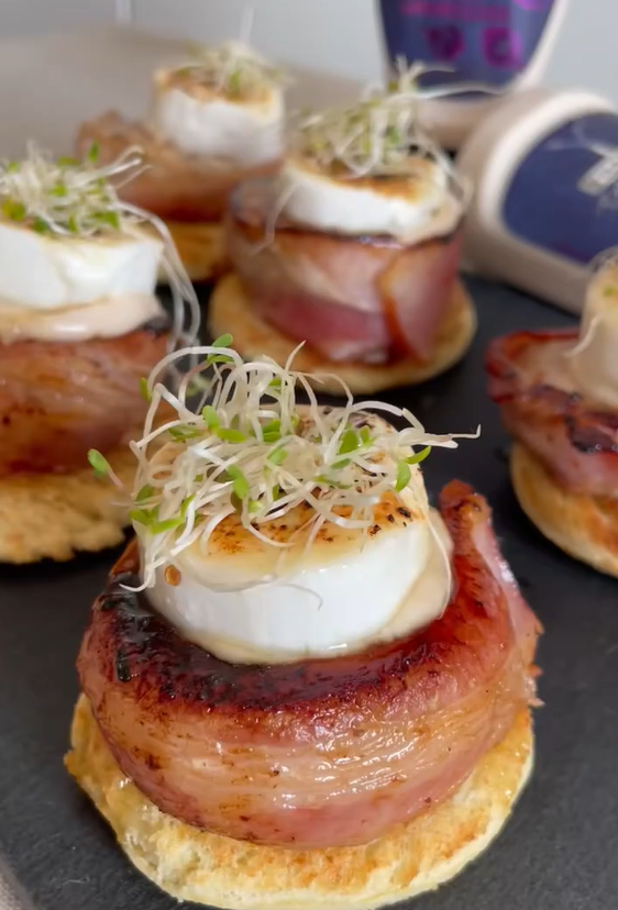 Tostas de solomillo con cebolla caramelizada: receta fácil para ...