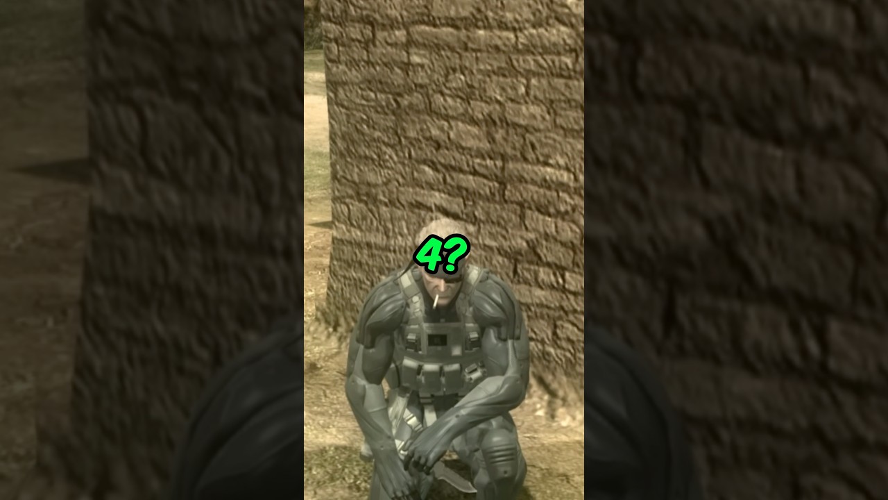 Did you know about these incredible details in Metal Gear Solid 4? # ...