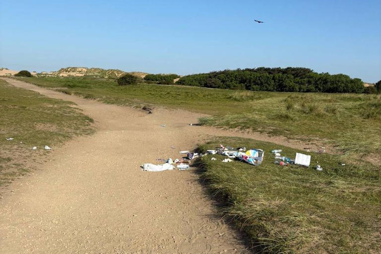 Mum's 'disgust' after what she saw on beach after Bank Holiday chaos