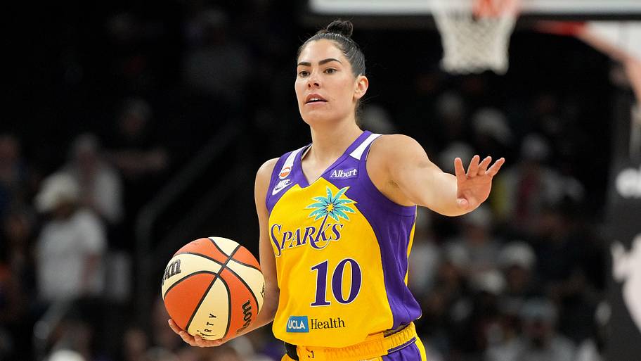 Kelsey Plum suffers leg injury at Sparks practice