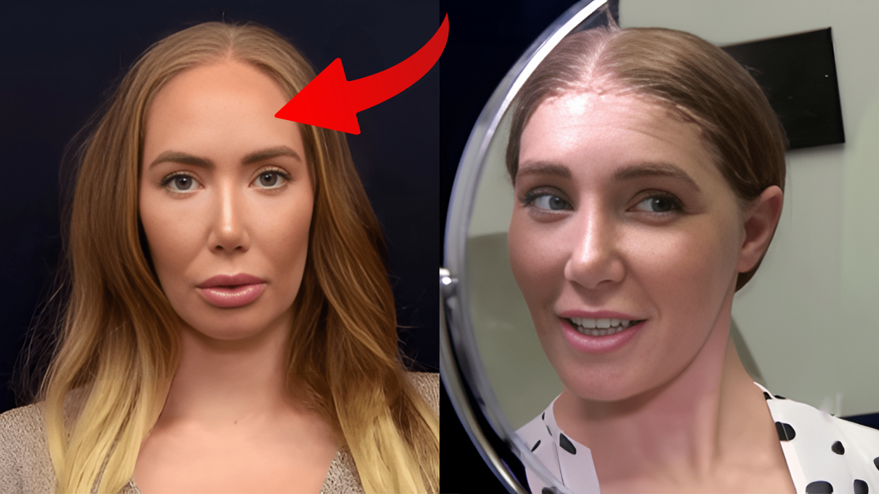 Plastic surgeon reacts to forehead reduction surgery