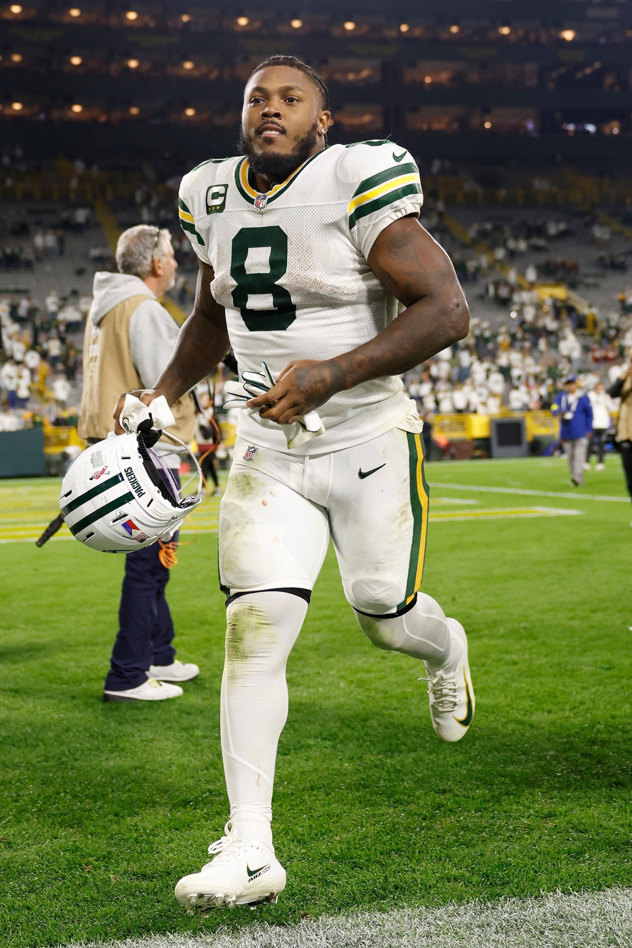 Green Bay Packers' Josh Jacobs arrested on domestic abuse charges