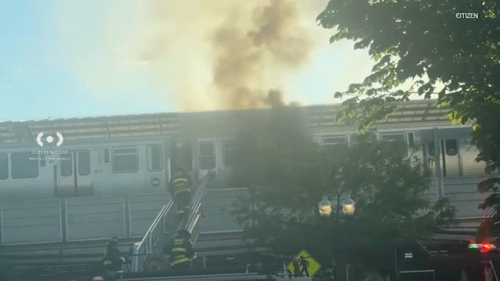 CTA Brown, Purple, Red Line service affected on North Side due to fire