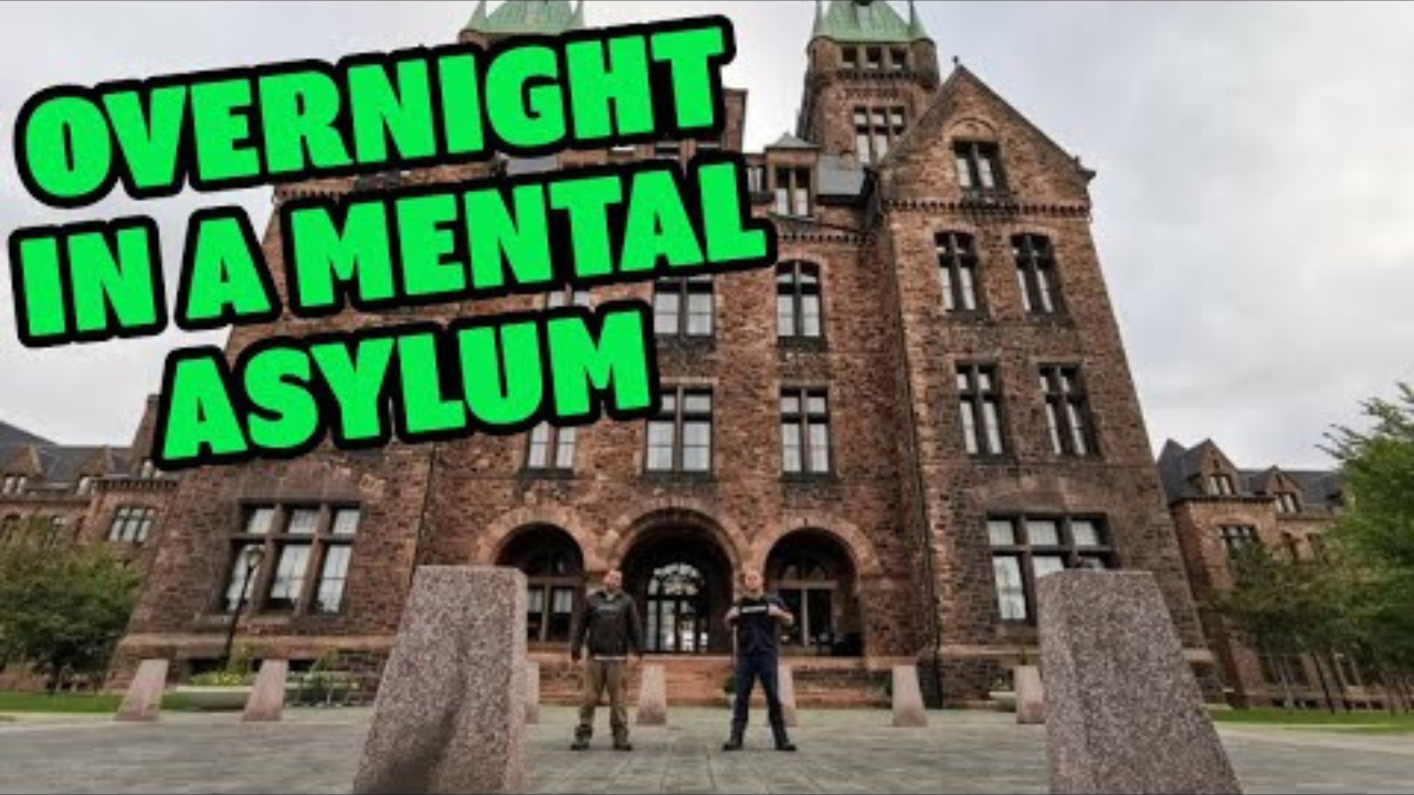 Spending the night inside an abandoned insane asylum