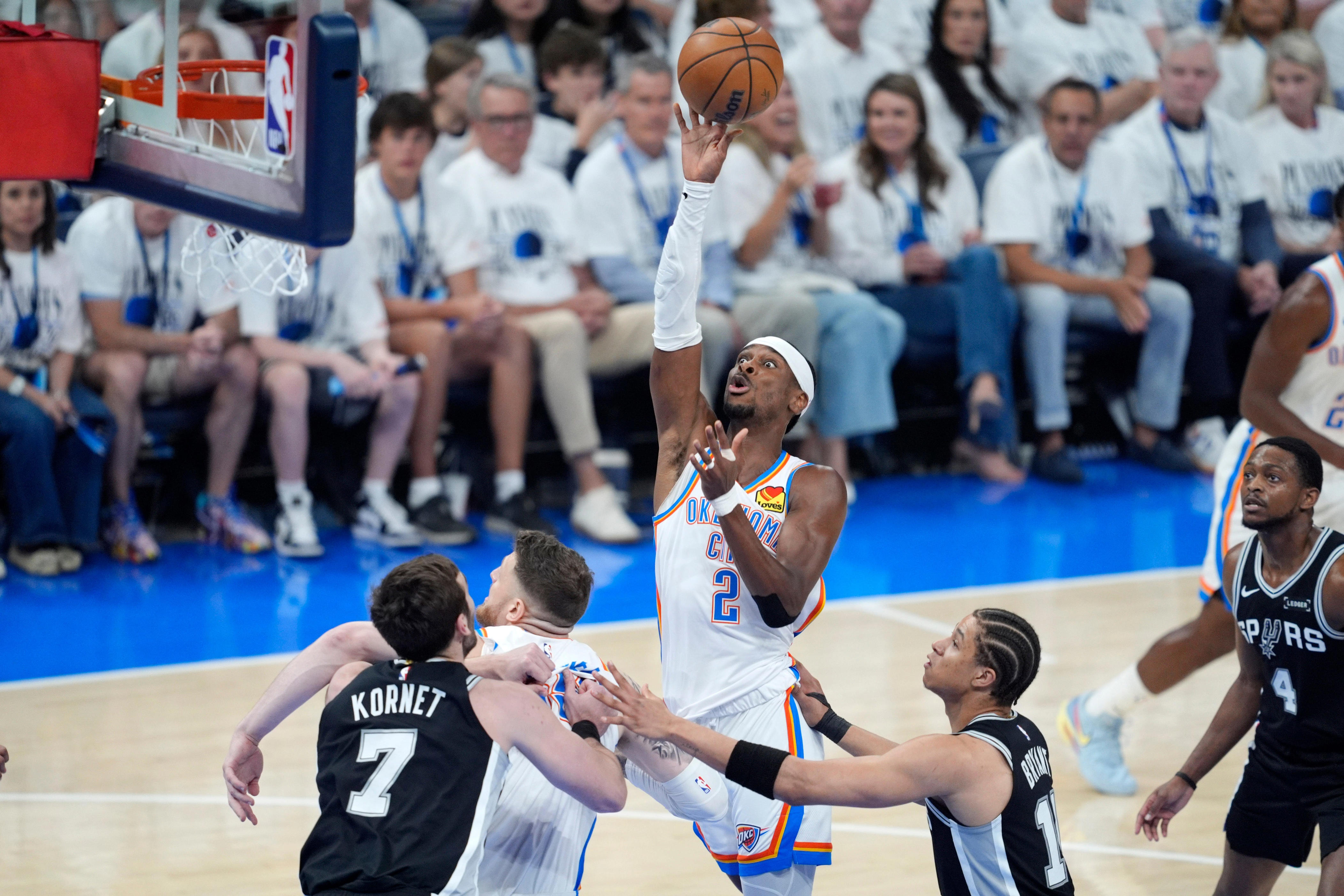 Thunder vs Spurs highlights: SGA, OKC take Game 5, move one win away ...