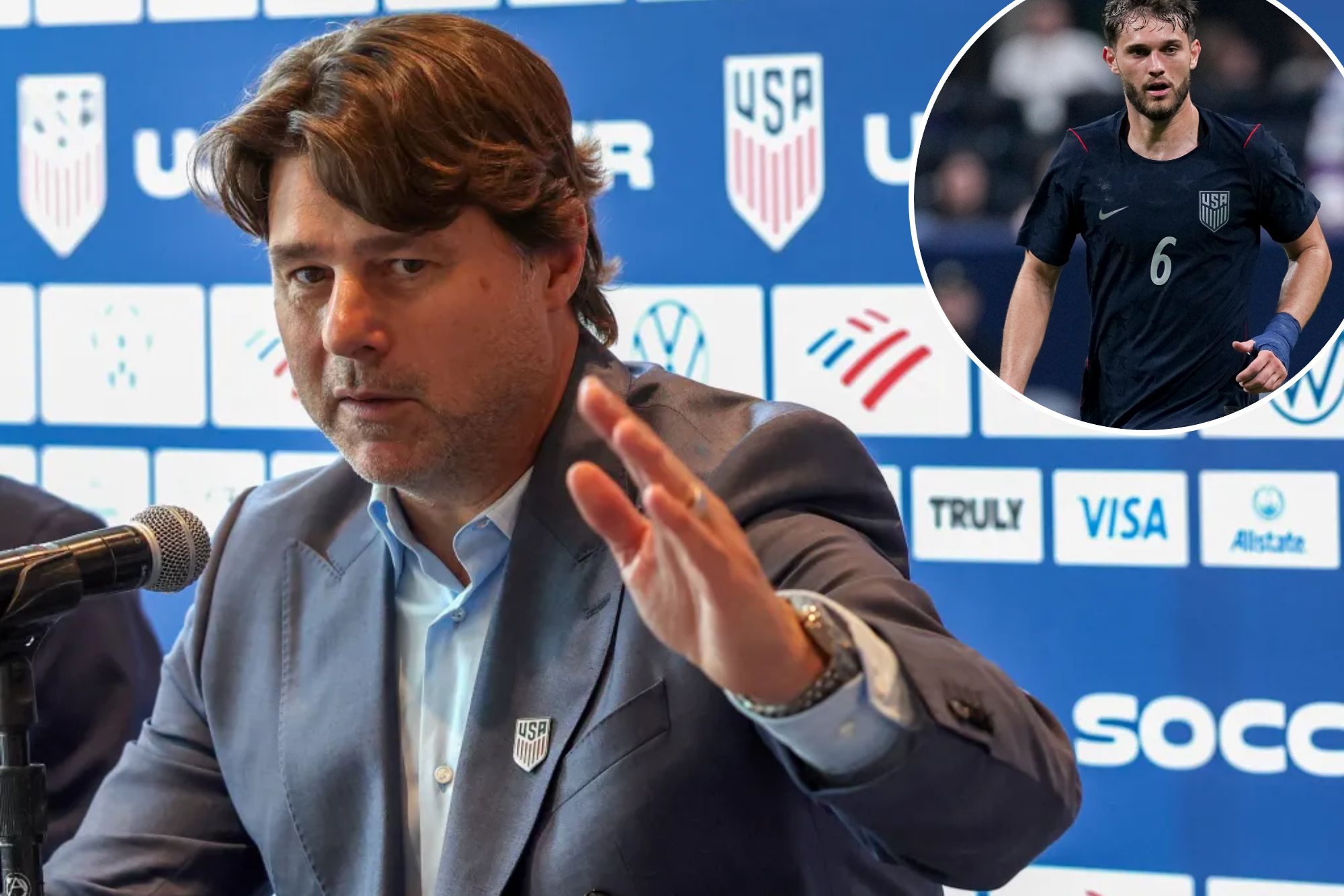 Mauricio Pochettino declines to address Tanner Tessmann’s stunning ...