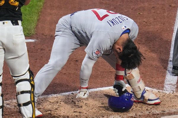 Cubs losing streak hits 10 games after 12-1 loss to Pirates